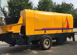 Concrete Trailer Pump | Trailer Mounted Concrete Pump