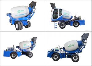 Self Loading Transit Concrete Mixer | High Efficiency