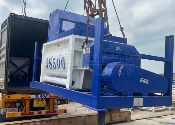 Small Portable Concrete Plant to New Zealand